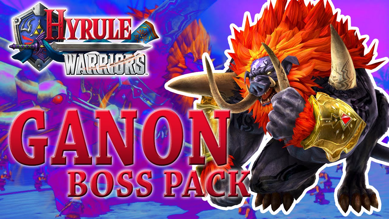 Hyrule Warriors Ganon Gameplay and Skills Boss Pack DLC - YouTube