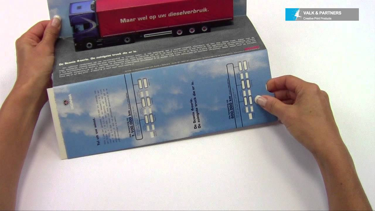 Valk & Partners: Direct Mail Pop up 2D kaart selfriser in combinatie ...