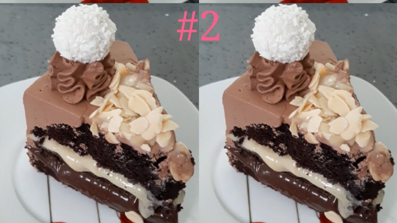 Pastel relleno de crema brigadeiro #2 - YouTube