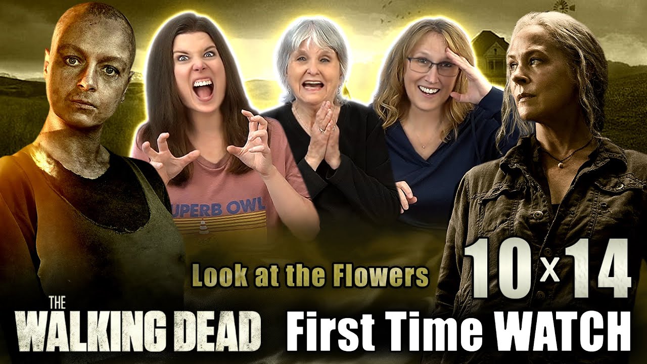 The Walking Dead 10x14 REACTION!! Look at the Flowers - YouTube
