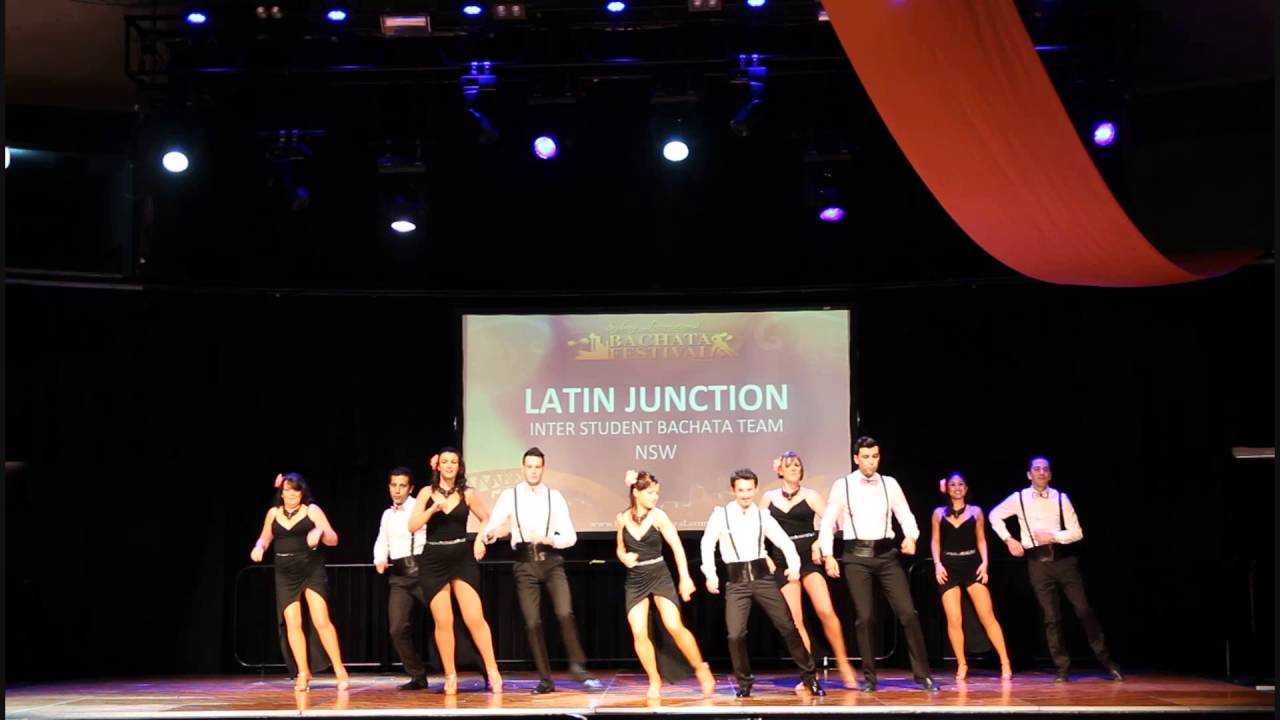 SIBF 2016 Latin Junction Inter Student Bachata Team - YouTube