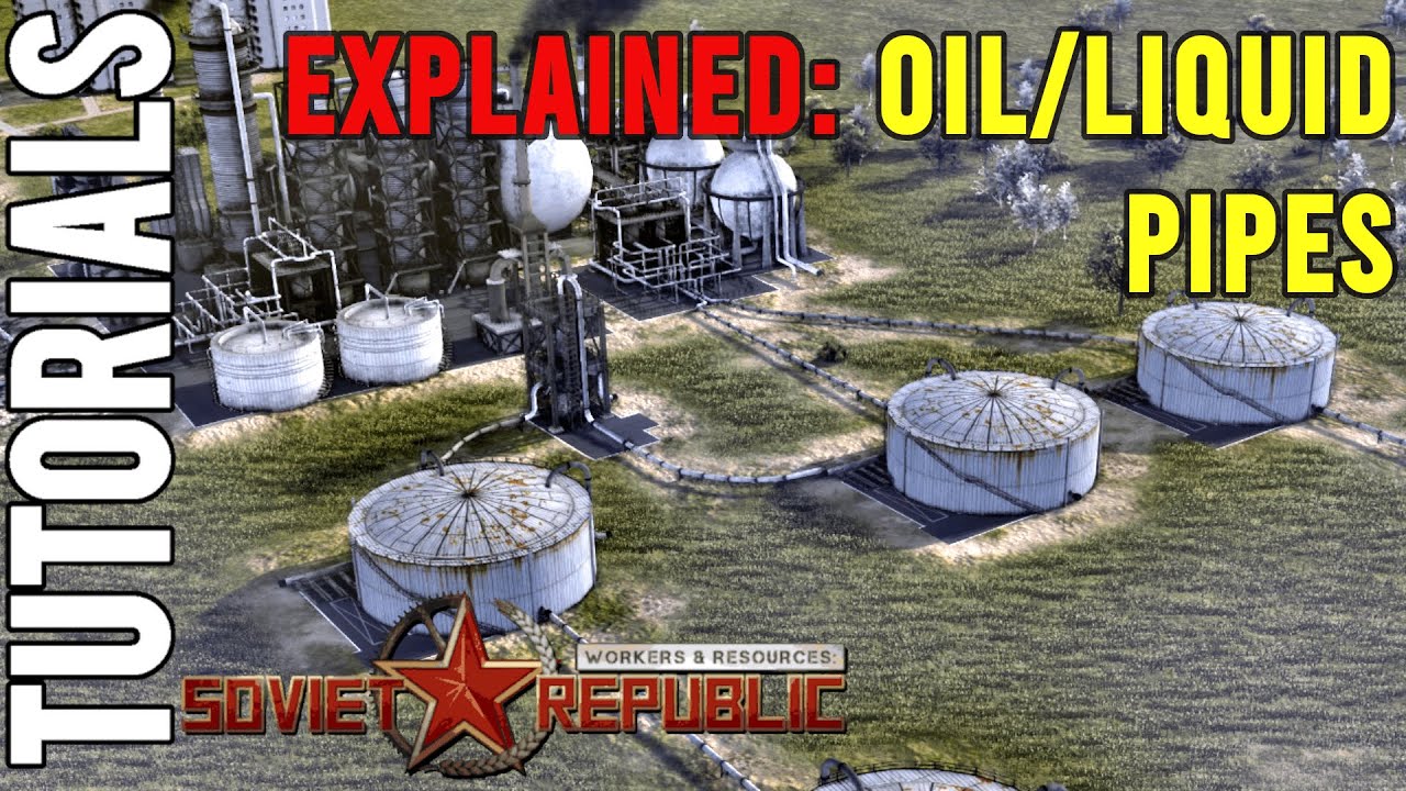 Complete Oil pipes and Engine Guide | Tutorial | Workers & Resources ...