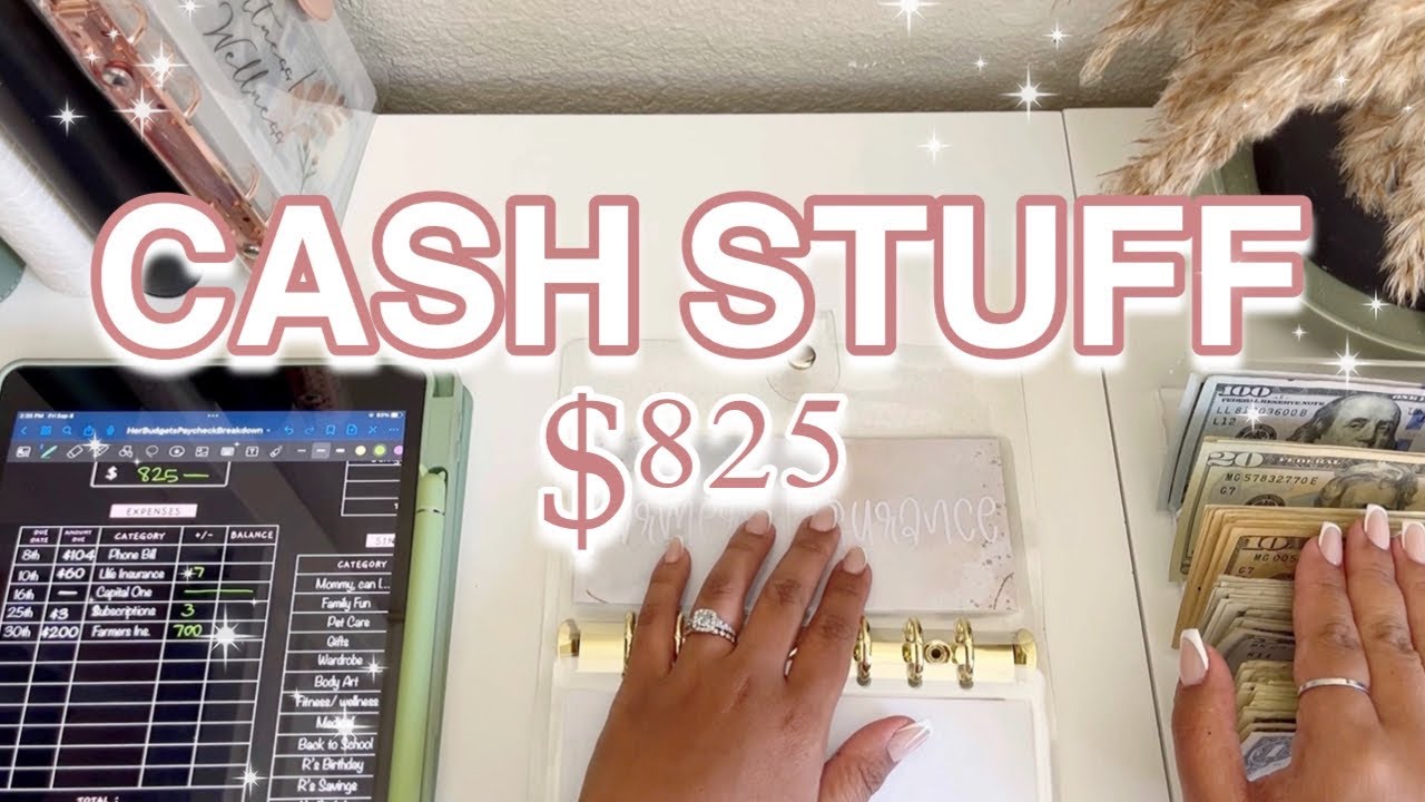 Cash Stuff 825 Sinking Funds Bills Low Income cashenvelopes 