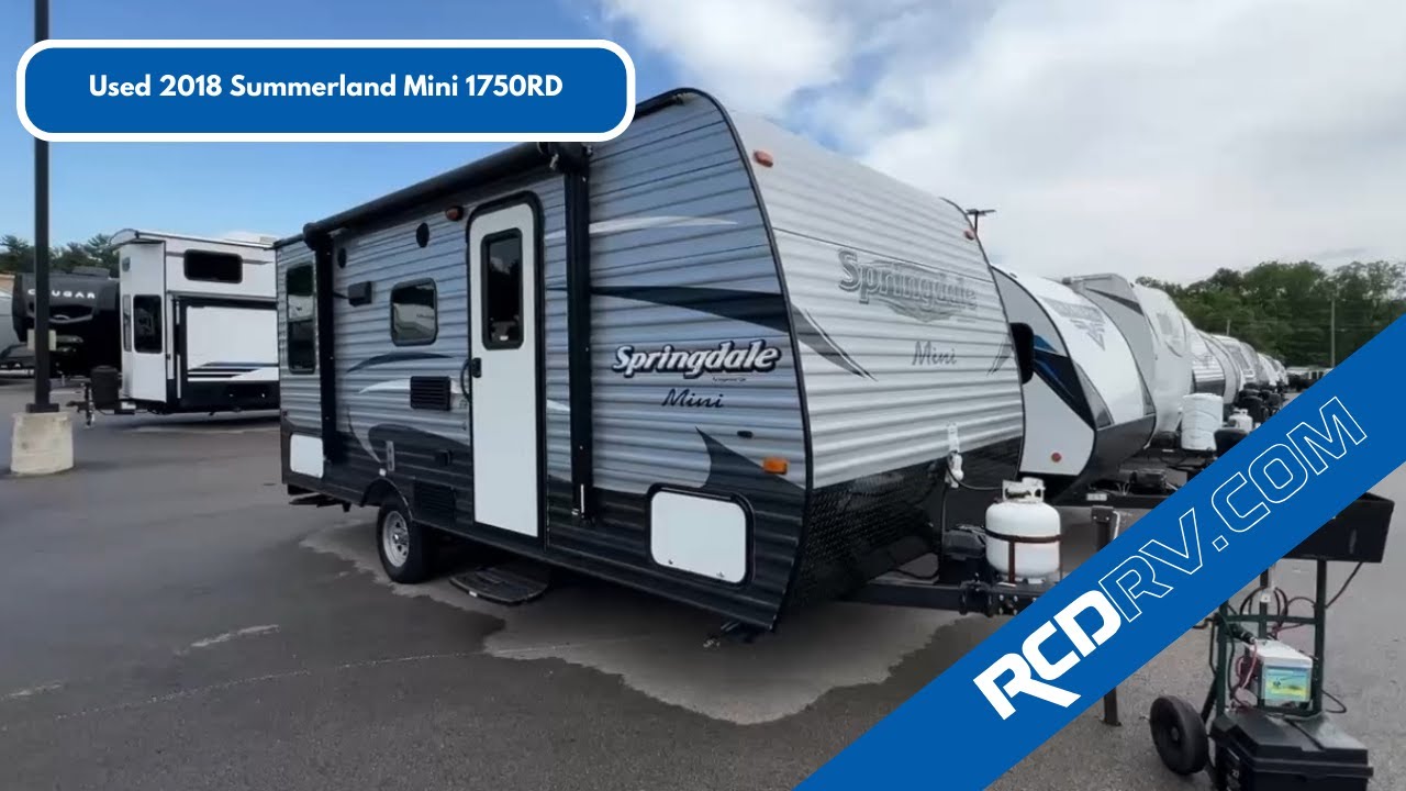 USED 2018 Keystone Springdale Summerland Mini 1750RD Travel Trailer ...