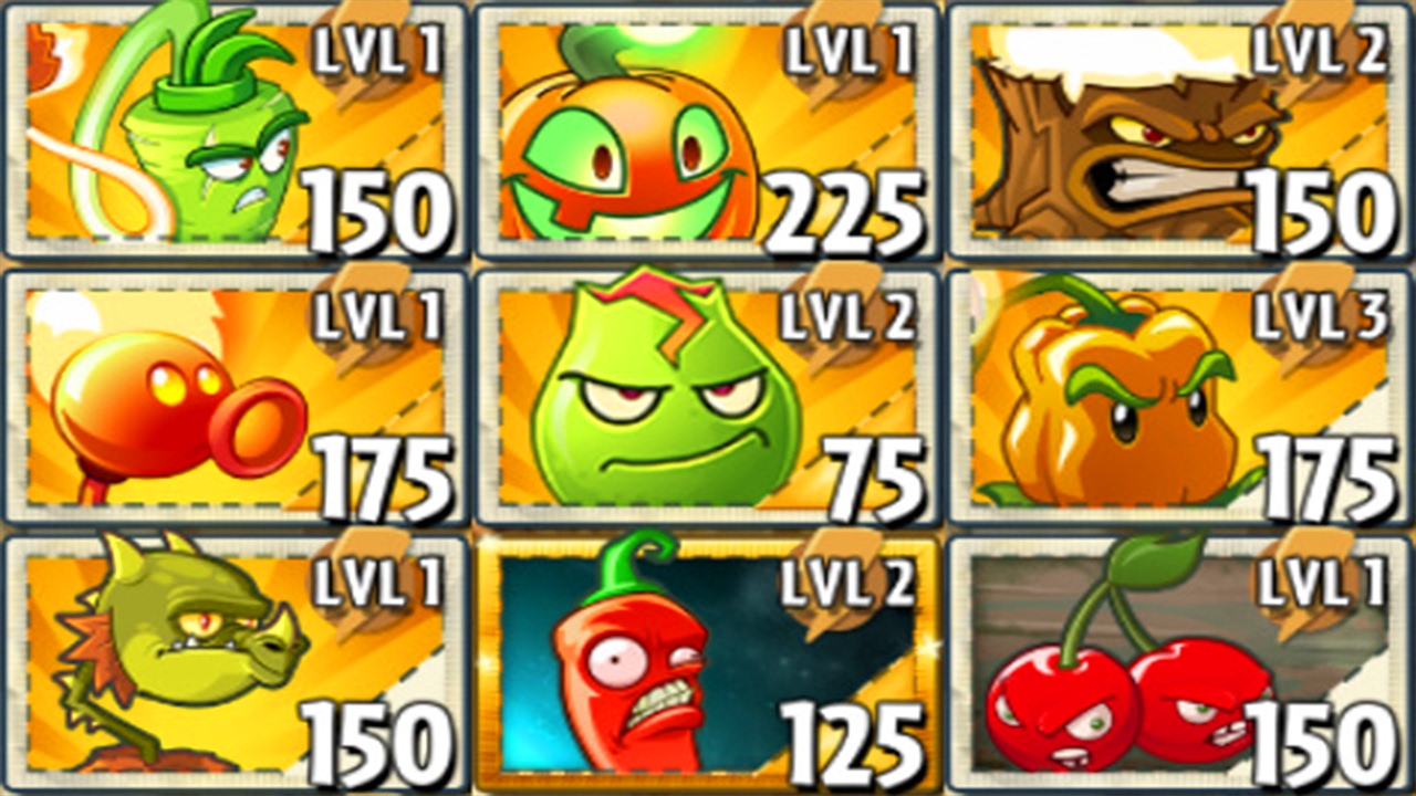 All Fire Plants Power-Up! in Plants vs Zombies 2 - YouTube