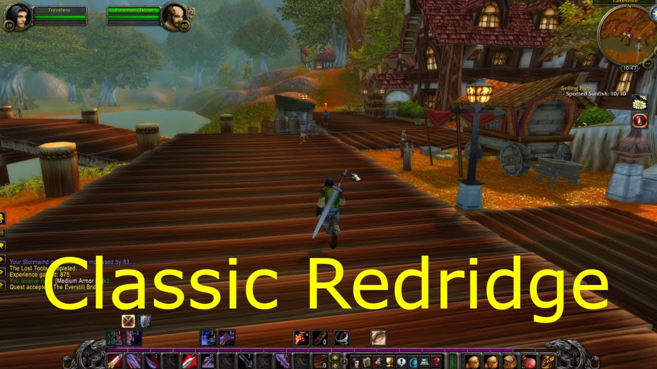 Redridge Mountains Classic World of Warcraft Gameplay - YouTube