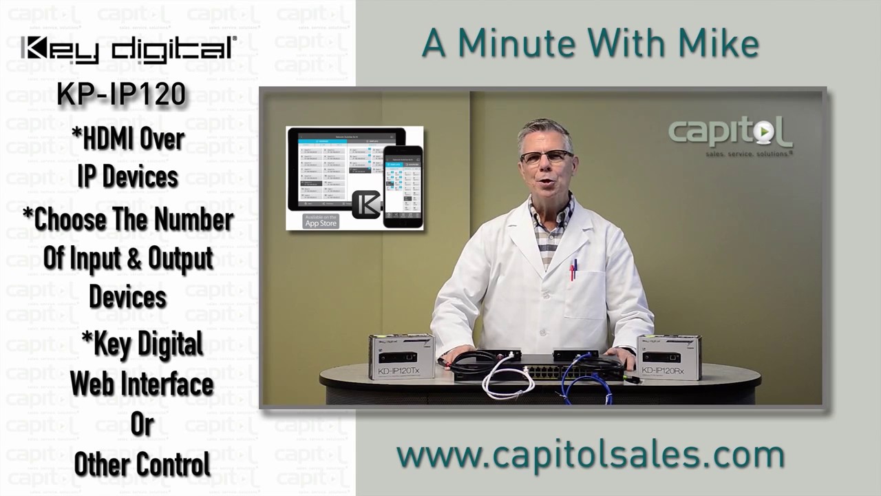 A Minute with Mike - Key Digital's KP 120 Series - YouTube
