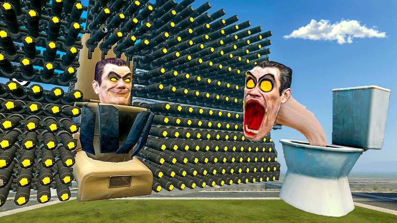 NEW UPGRADED G MAN! 1000 GUNS! VS NEW SPEAKERMAN! -skibidi toilet! 77 ...