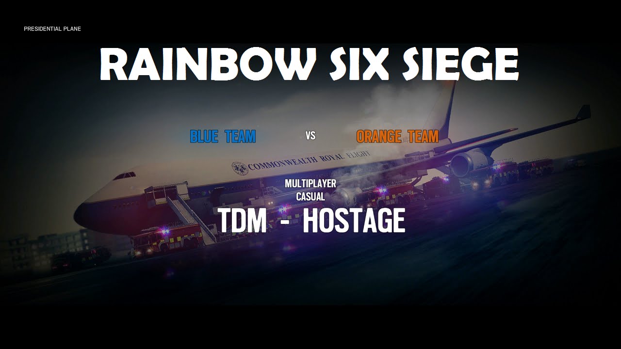 NEW MAP (Presidential Plane) - Hostage | Rainbow Six: Siege (PS4) - YouTube