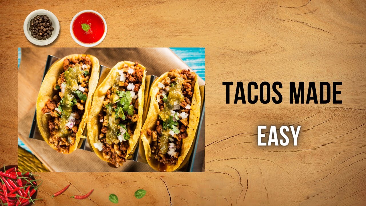 Tacos Made Easy 🌮🌮🌮 #tacos - YouTube