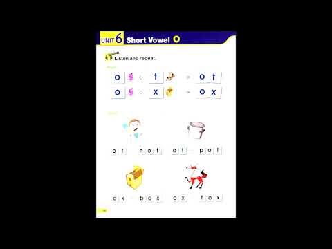 page 56 smart phonics2 unit6 short vowel o #smartphonics2 - YouTube