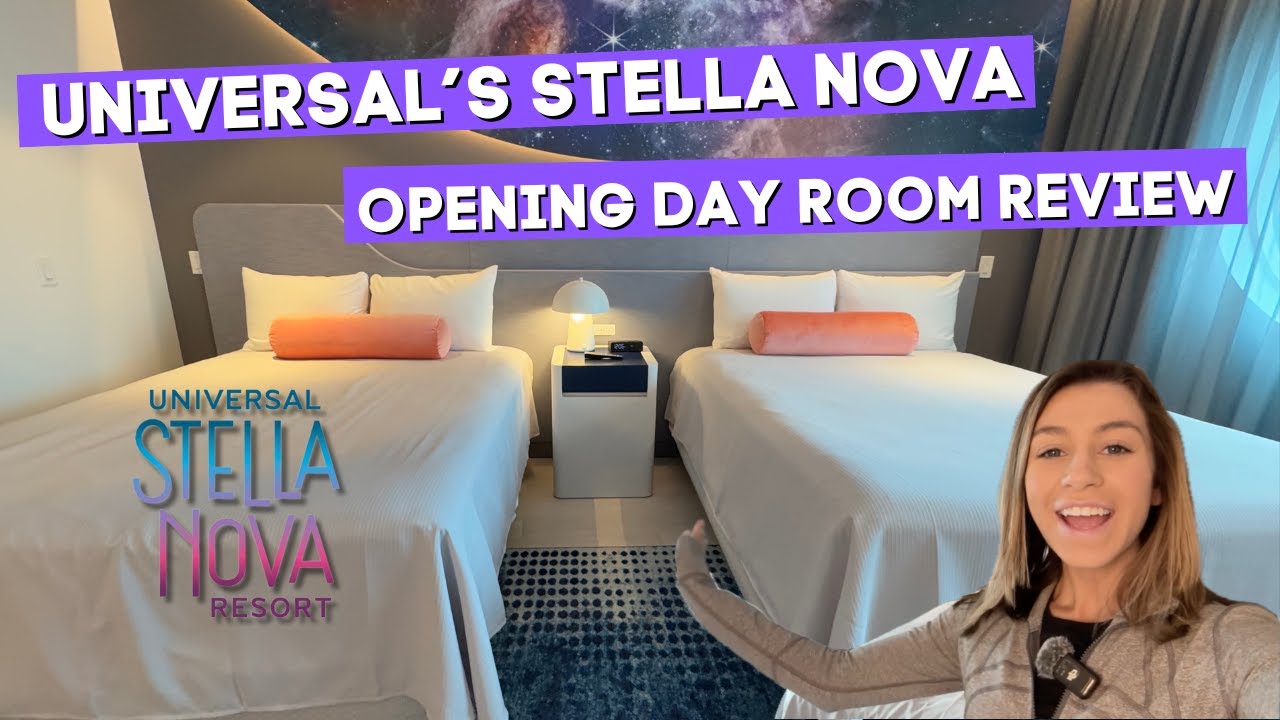 Universal Stella Nova Room Review Opening Night - Brand New Epic ...
