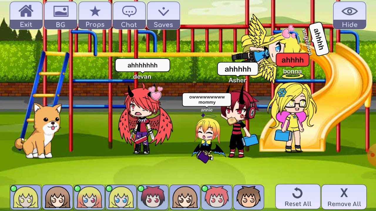 My first gacha life - YouTube