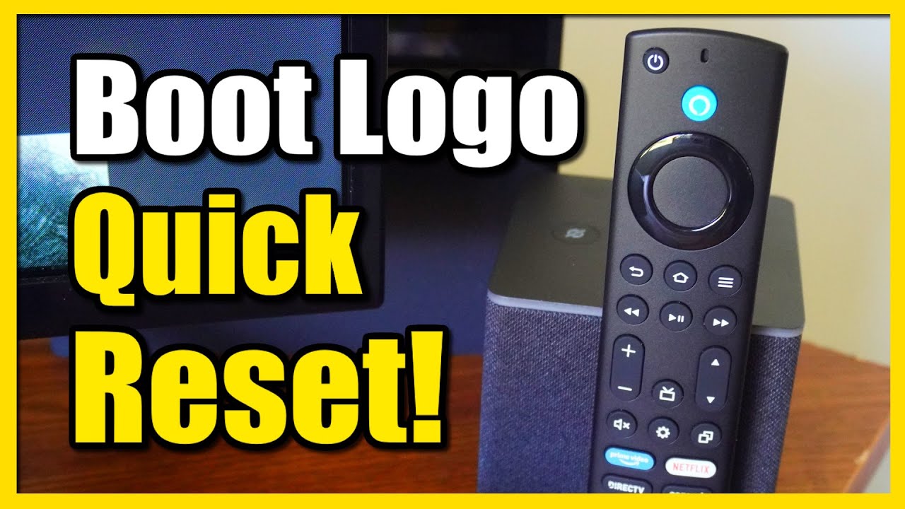 How to Fix Stuck in Boot Logo on Fire TV Cube (Quick Reset) - YouTube
