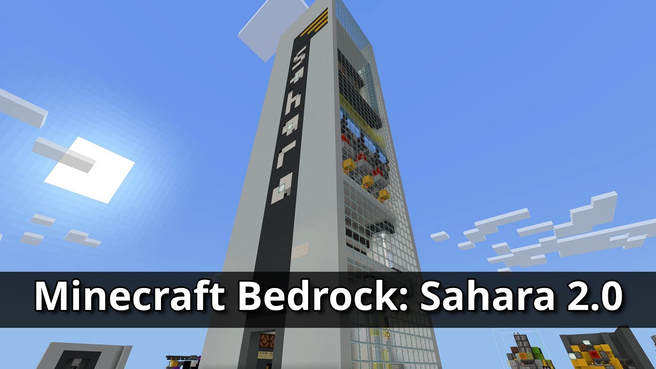 Minecraft Bedrock: Super Mini Sahara - YouTube