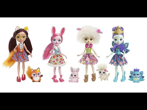 Сюрпризы Энчантималс как они появились?Кукла с лесными питомцами Mattel ...