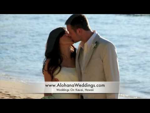 Alohana Wedding at Tunnels Beach on Kauai, Hawaii - YouTube