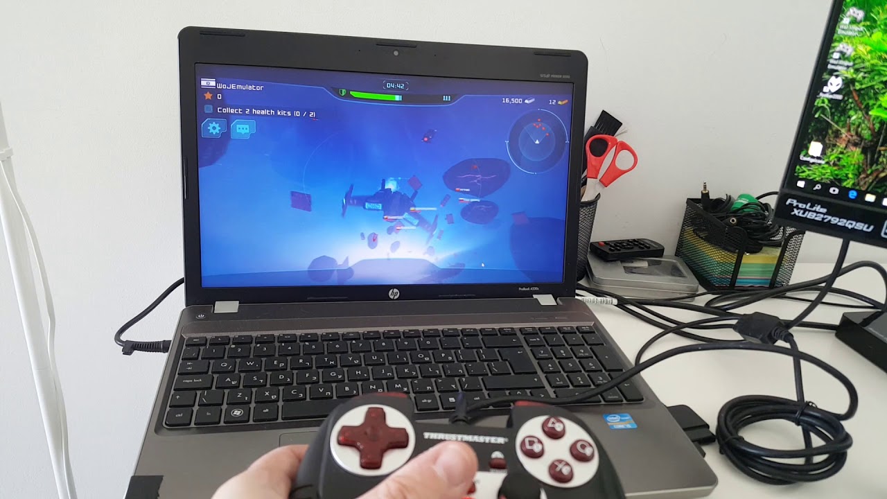 WoJ XInput Remote Emulator - 2PCs - YouTube