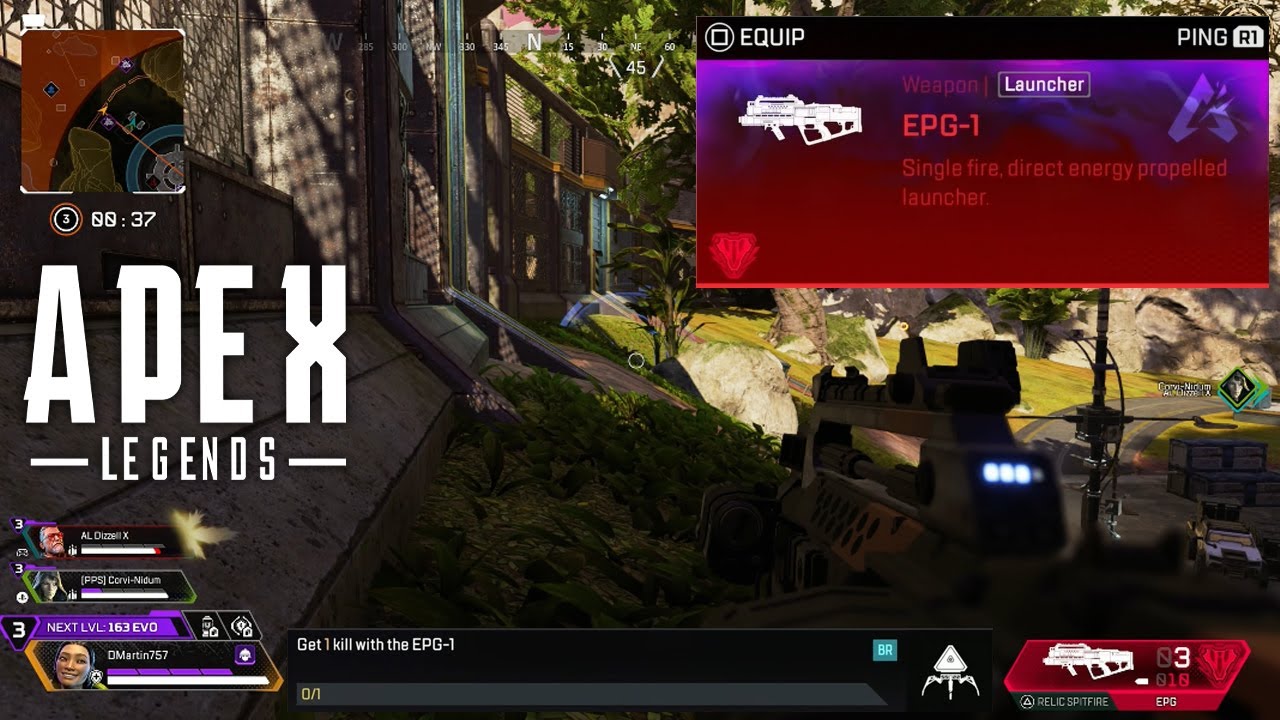 Apex Legends EPG-1 Rift Relic Challenge... New Weapon is Dope! - YouTube