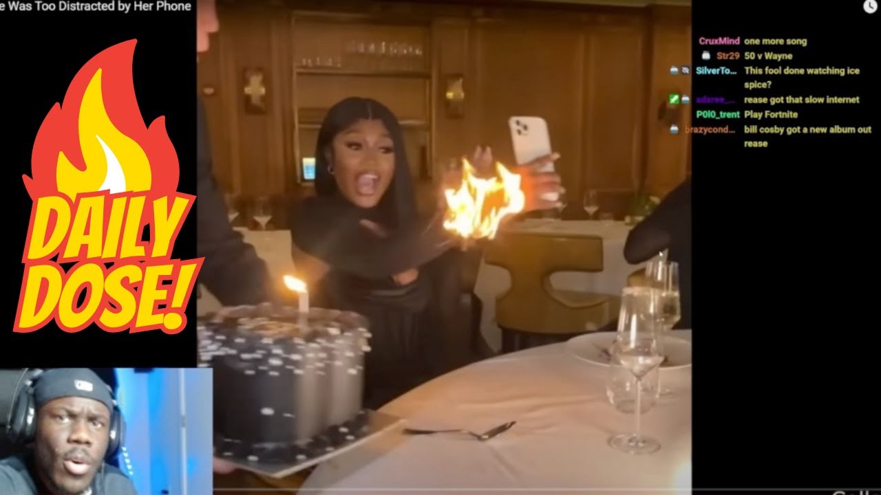 She Was So Busy Tryna Flex For Social Media Her Arm Caught 🔥! Daily Dose - YouTube