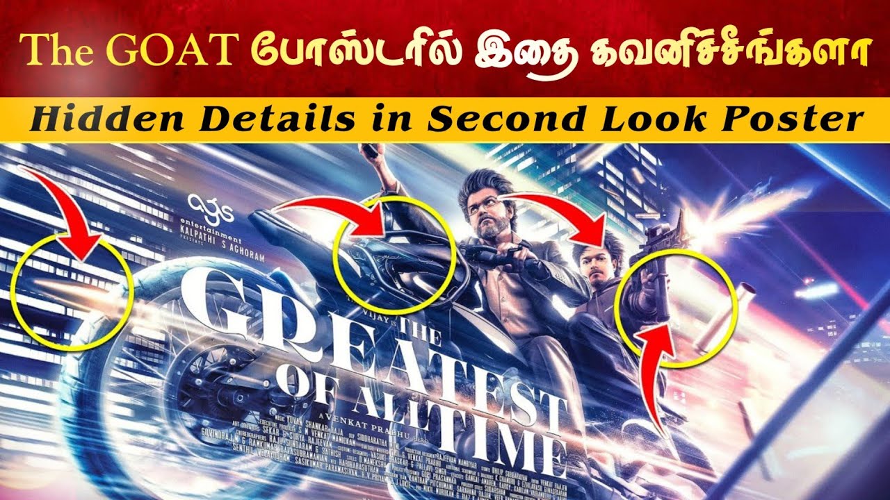 Official : G.O.A.T Second Look Poster | Hidden Details second Look ...