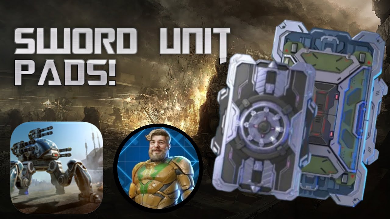 15 SWORD UNIT PADS + 6 TITAN PADS MECHA SWORD EVENT OPENING! WHAT DID I WIN? (War Robots) - YouTube