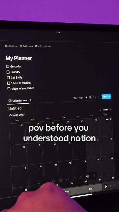 pov before you understood notion and now #notion #notiontips ♥ MAYCLO - YouTube