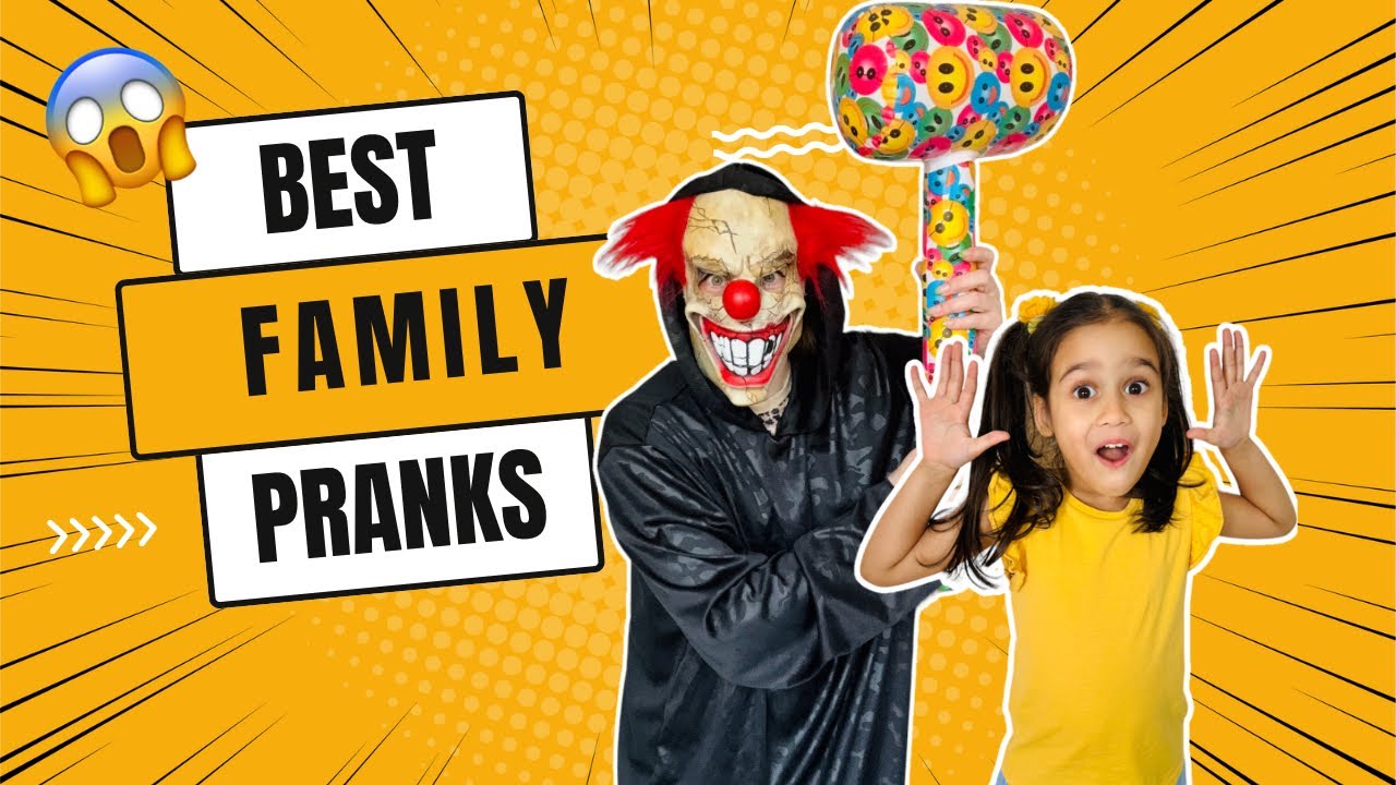 Best Family Pranks Will Make You Laugh!😂 - YouTube