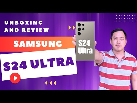 SAMSUNG GALAXY S24 ULTRA UNBOX AND REVIEW - YouTube