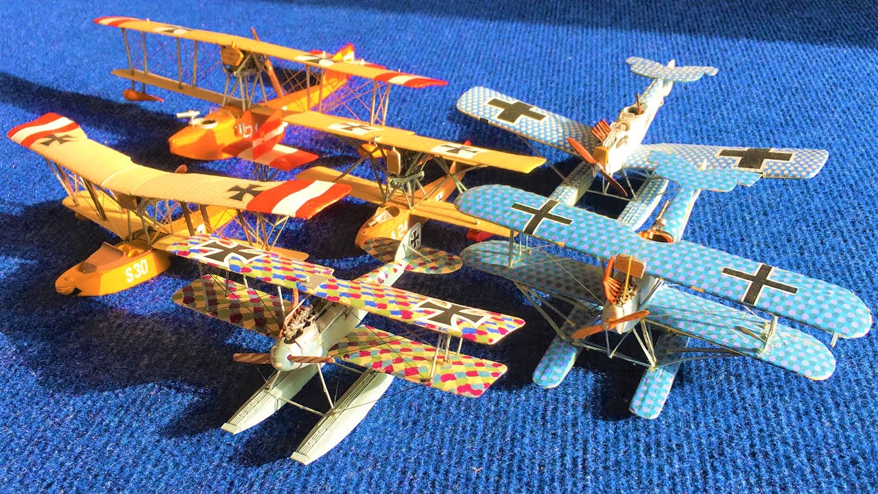 WW1 German Seaplane Fighters Model Collection Sound Kit Covers Zoom 1/ ...