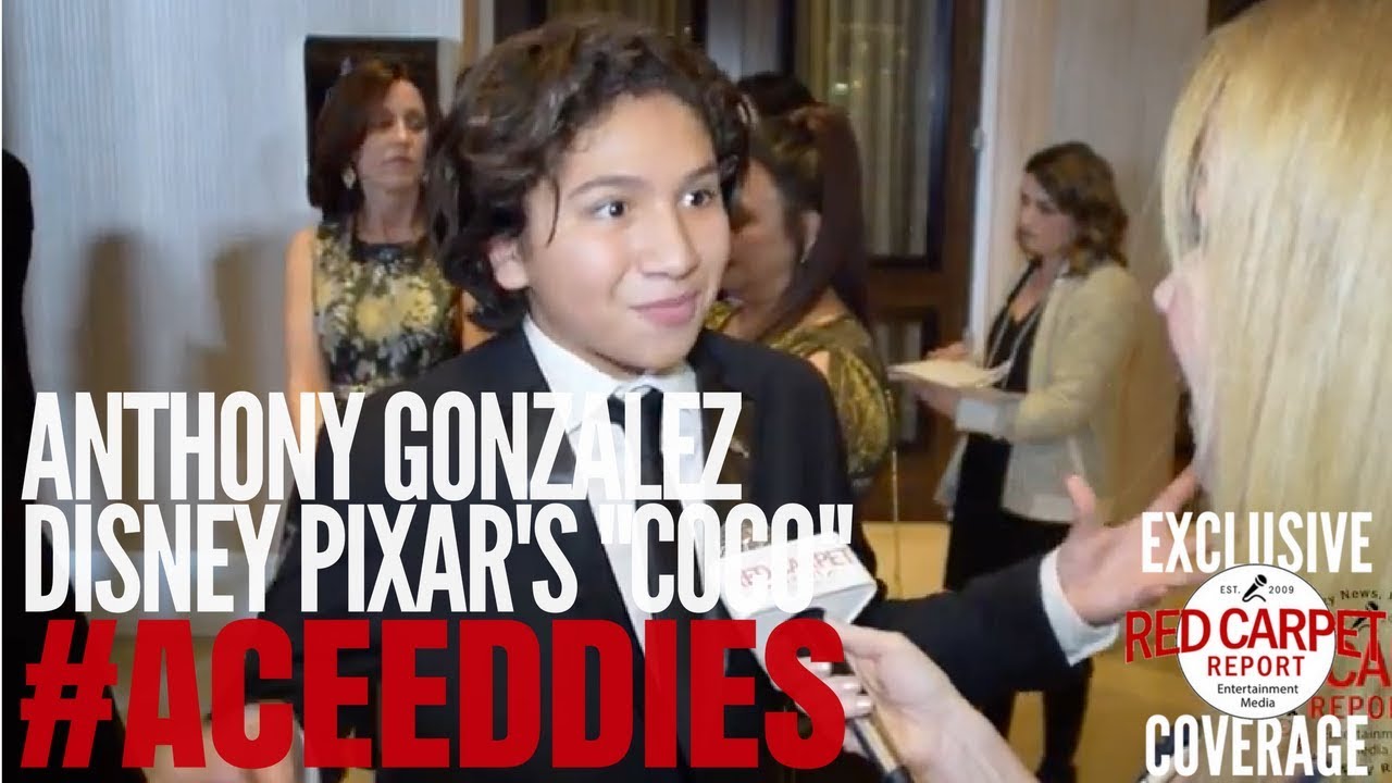 Anthony Gonzalez, Disney Pixar's "Coco" interviewed at the 68th Annual ...