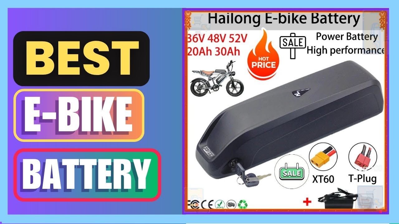 Best For Motor Electric Mountain Bike Hailong Battery - YouTube