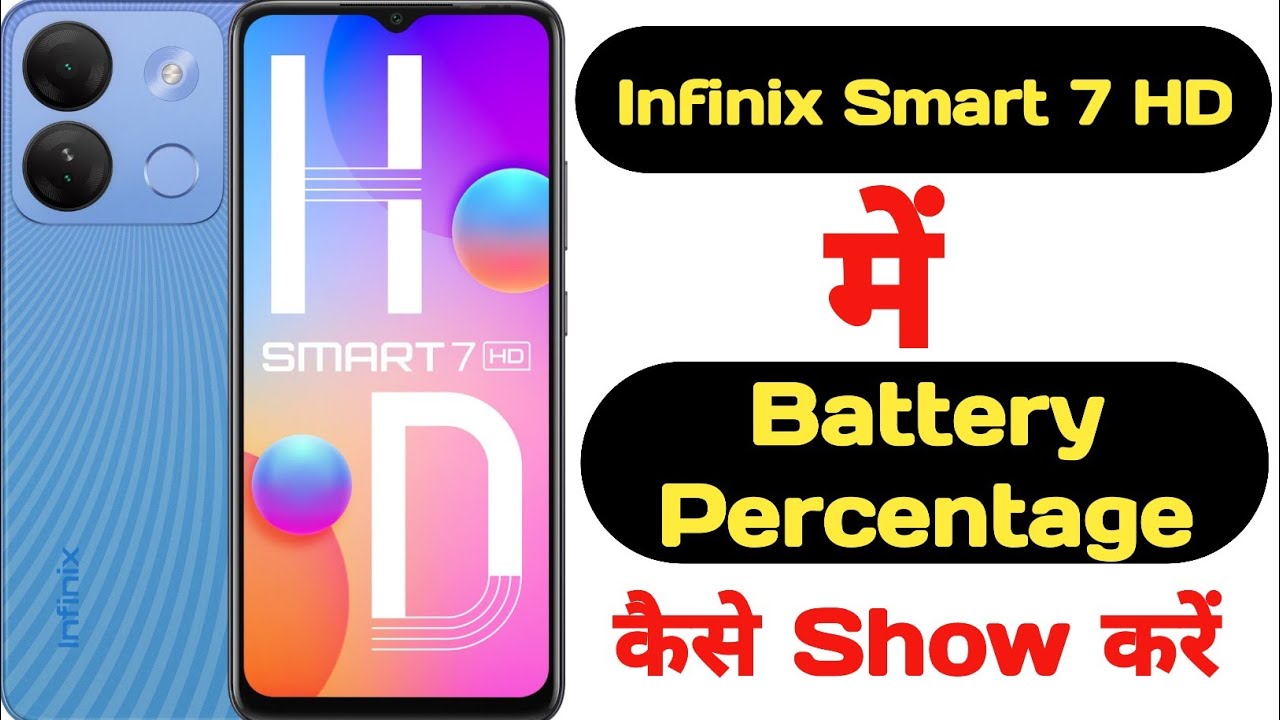 How to enable battery percentage in Infinix Smart 7 HD || Infinix Smart ...
