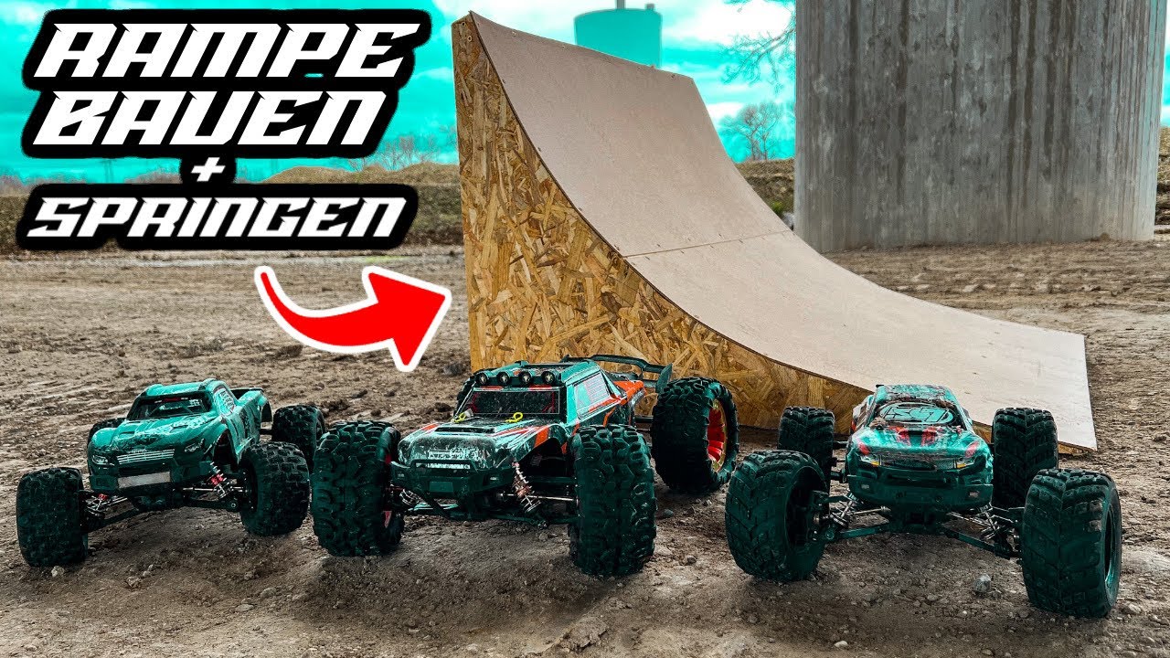 RC Rampe einfach und schnell bauen! Was taugt sie beim Sprungtest ...
