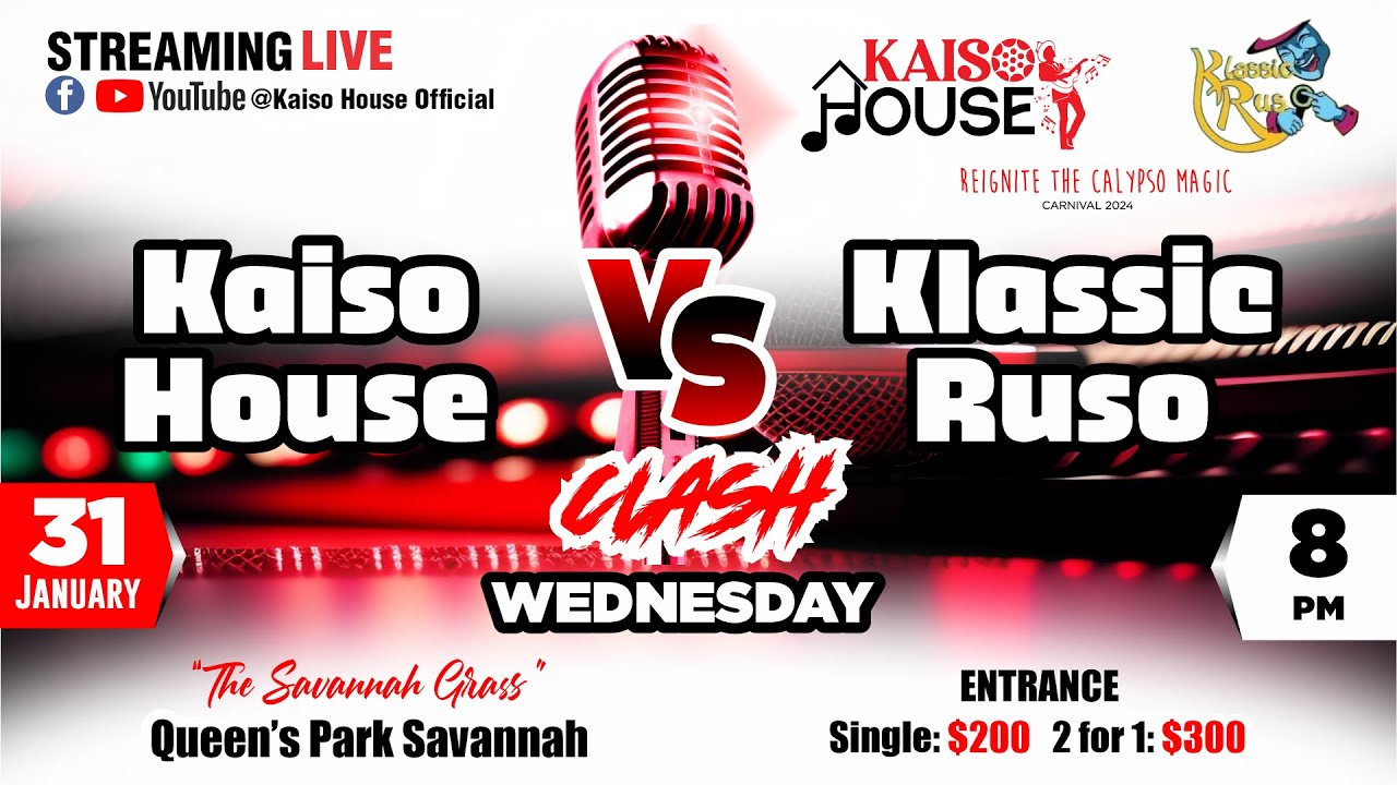 2024 Kaiso House Vs Klassic Ruso Clash - LIVE - YouTube