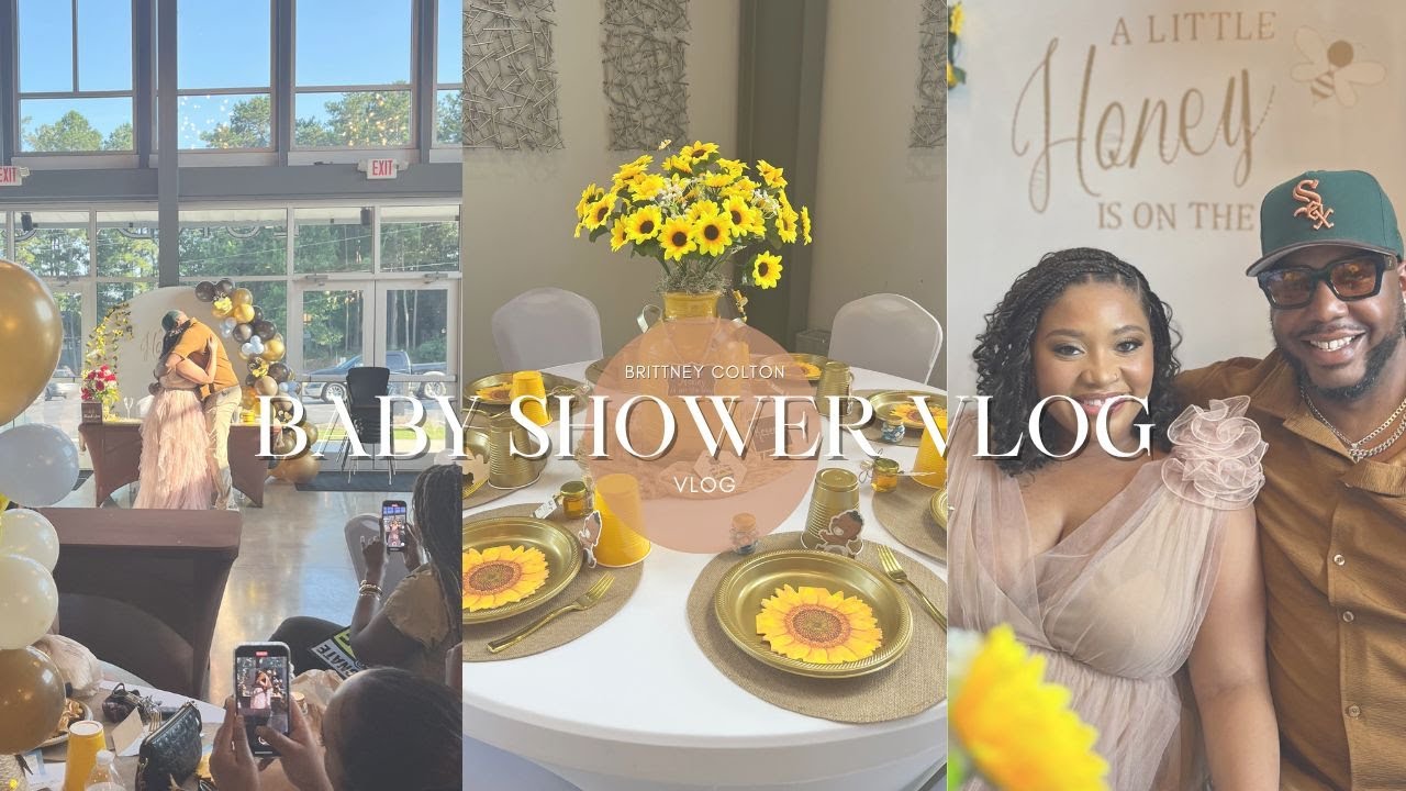 Emotional Baby Shower + Surprise Proposal 💙 | She Said YES! - YouTube