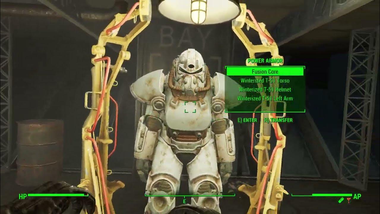 Winterized T51 Power Armor Fallout 4 Youtube