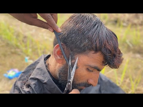 ASMR TALENT BARBER IN THE WORLD | FAST AND AGGRESSIVE HAIRCUT ️ LONG ...