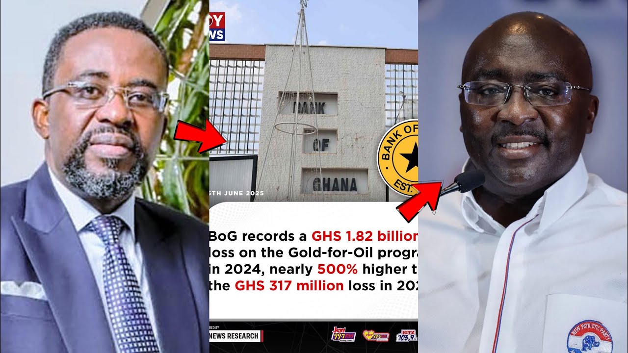 Ghana Lost 2.1 Billion On Gold For Oil Program In 2023/24 — Bank Of ...