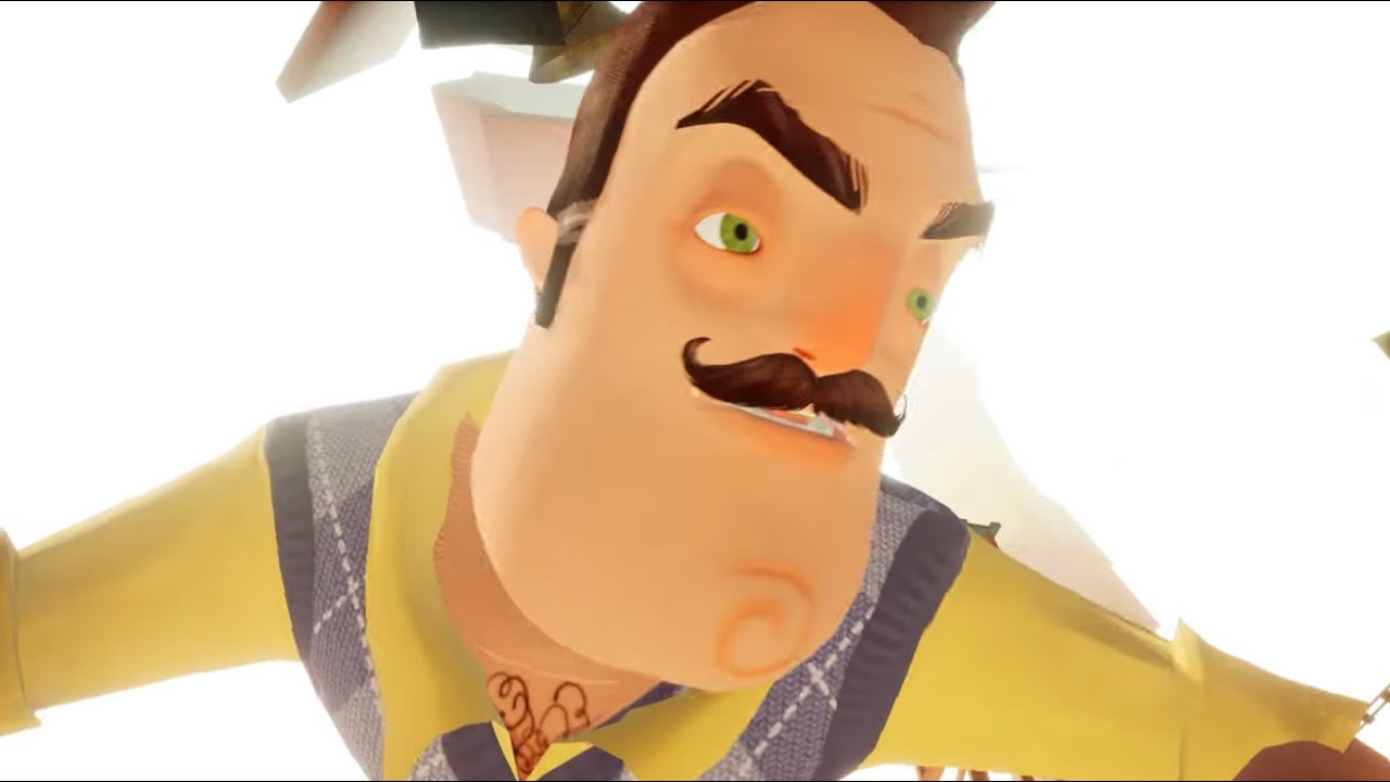 Hello neighbor SPEEDRUN act 4 finale - final part - YouTube