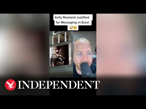 TikToker explains how Kelly Rowland could have sent text via Excel in ...