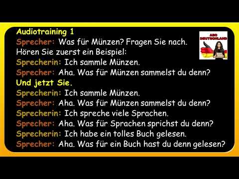 Deutsch lernen mit Dialogen - Deutschkurs Online.  N.8