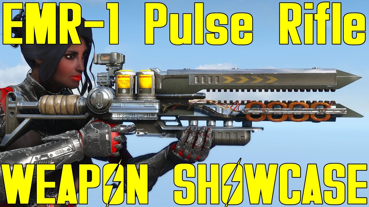 Fallout 4: EMR-1 Pulse Rifle - Weapon Mod Showcase - YouTube