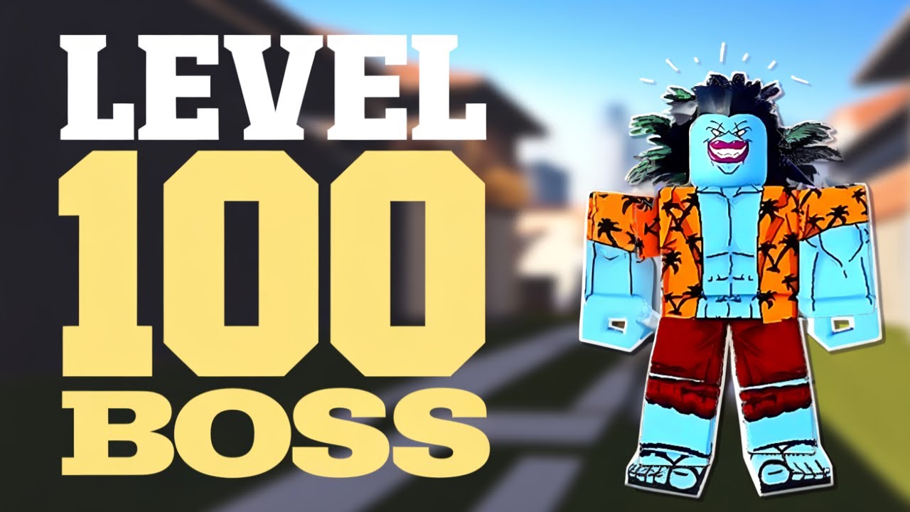 Will I SURVIVE Level 100 Boss with ONLY Level 37? - YouTube