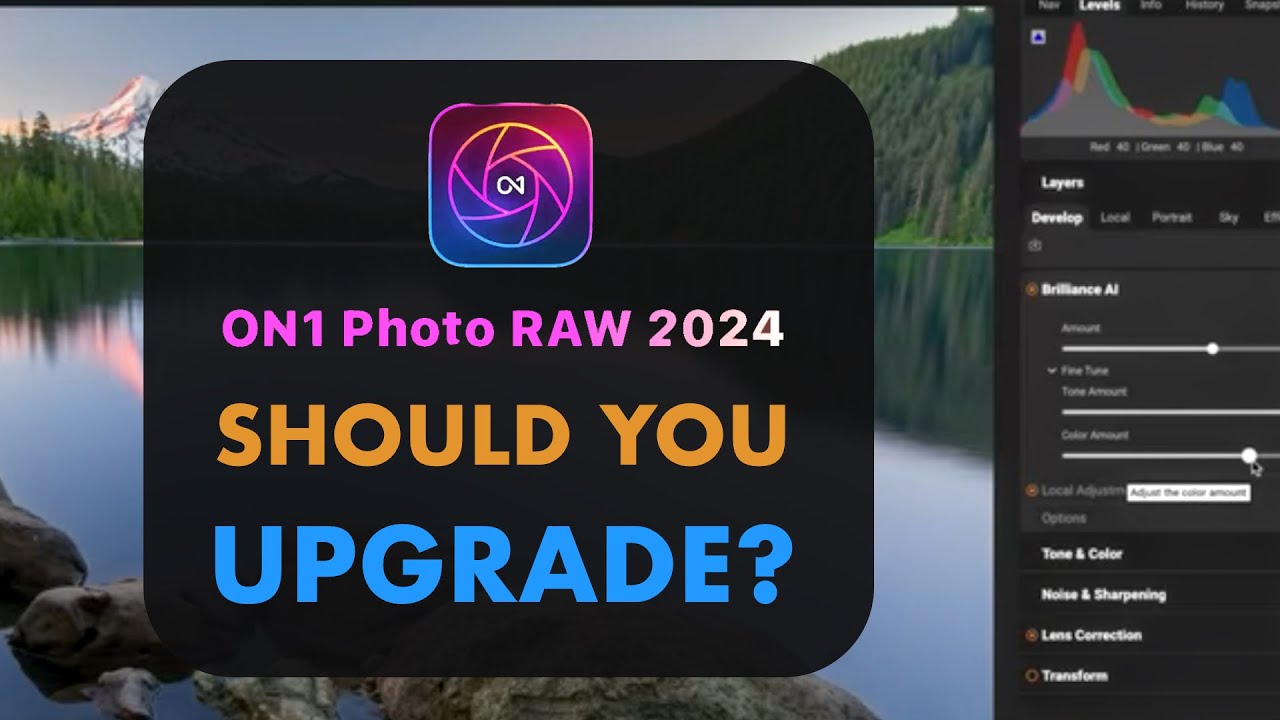 ON1 PHOTO RAW 2024 IS HERE! WORTH THE UPGRADE? TOP 5 NEW FEATURES - YouTube