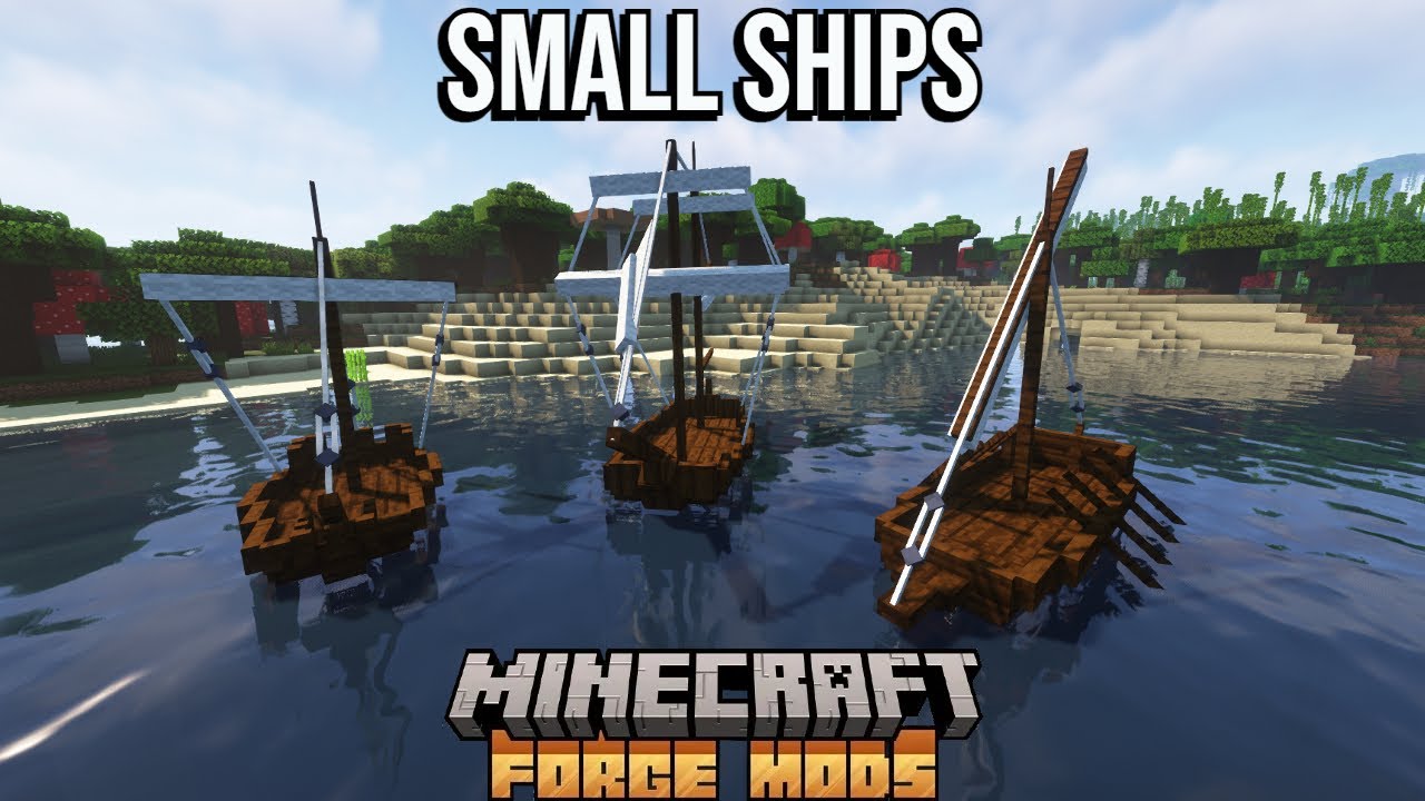 Mod Small Ships Super Barcos Minecraft Review EspaÑol 1 20 2 1