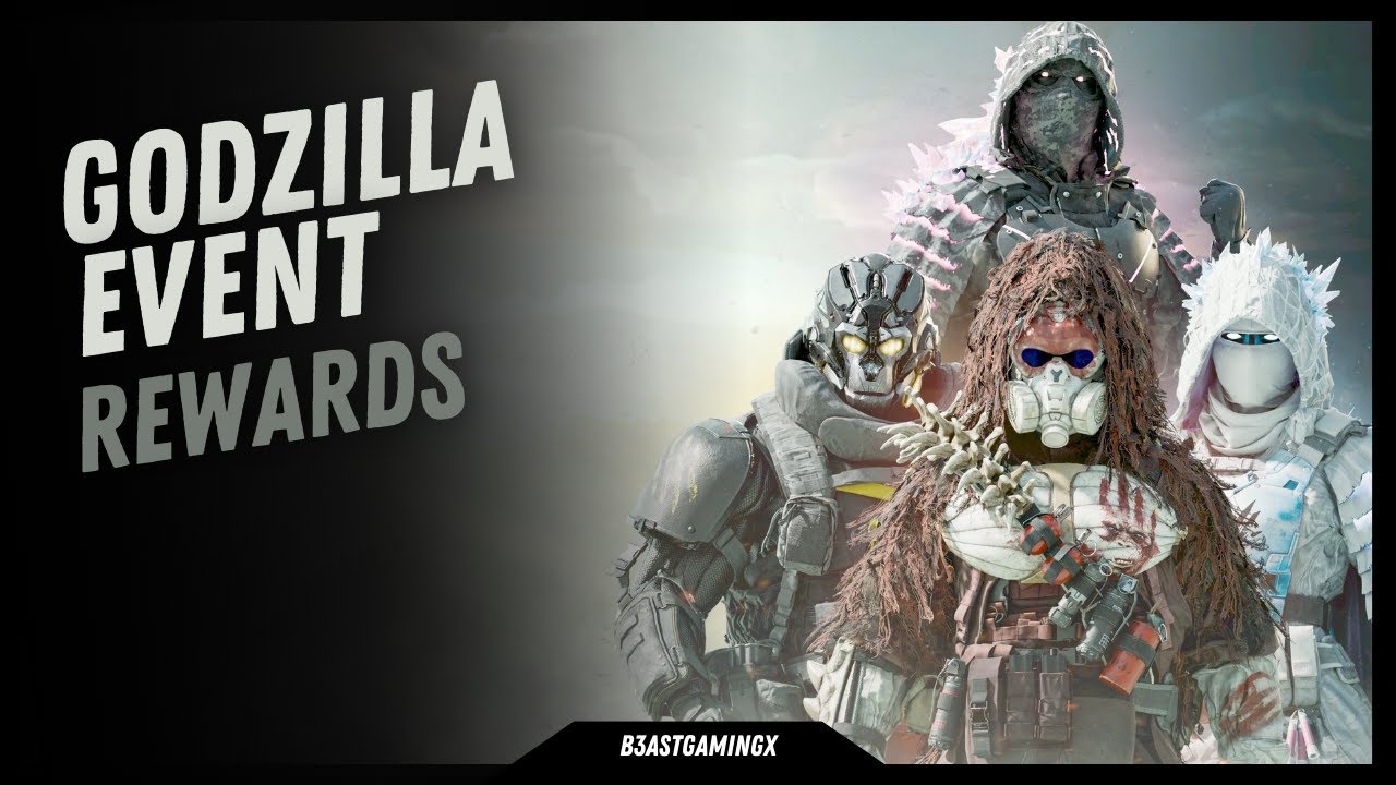 GODZILLA X KONG: THE NEW EMPIRE - MW3 SEASON 3 "GODZILLA EVENT" REWARDS ...
