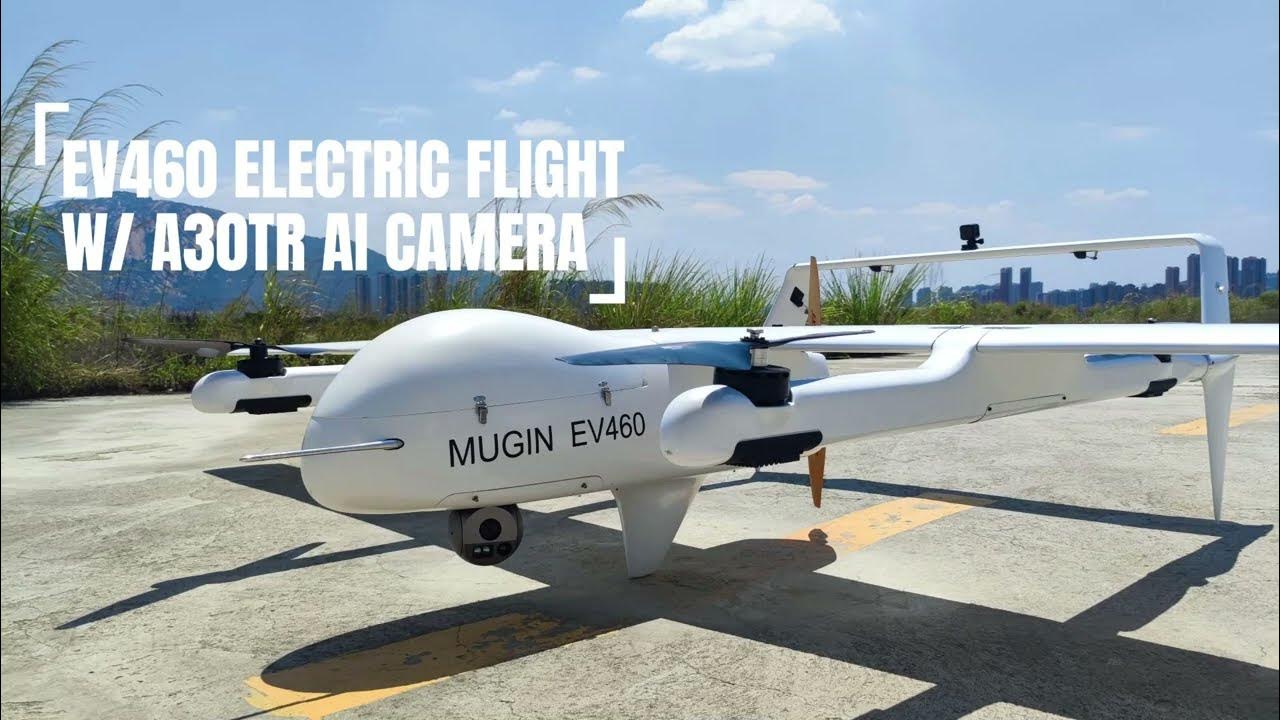 MUGIN EV460 FLIGHT W/ A30TR AI CAMERA - YouTube