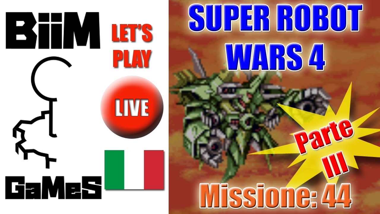 Let's Play: Super Robot Wars 4 - Multiplayer in Italiano - Missione: 44 ...