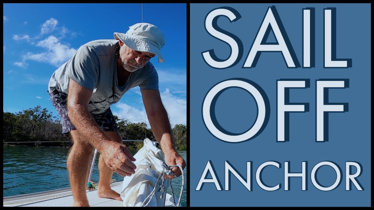 Sailing off anchor departing Garry's Anchorage Fraser Island - YouTube